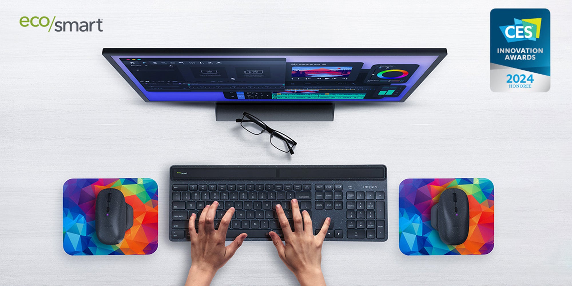 ErgoFlip EcoSmart Mouse has been named a CES 2024 Innovation Award Honoree