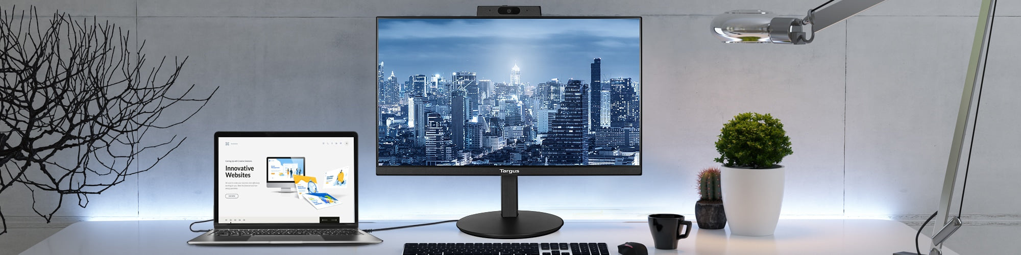 Monitors with Docking Stations | Docking Monitors | Targus