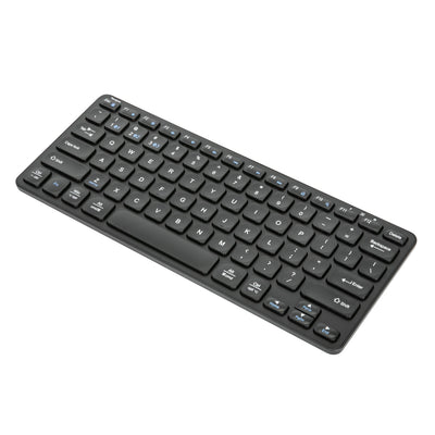 Compact Multi-Device Bluetooth® Antimicrobial Keyboard and Compact Ant