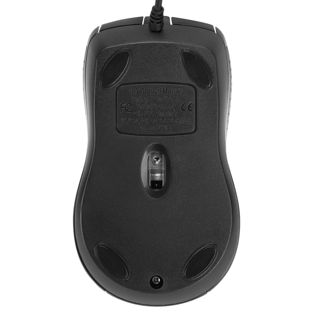 3-Button USB Full-Size Optical Mouse (Black) | Targus