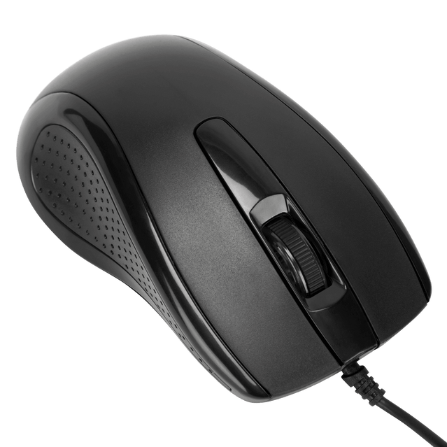 3-Button USB Full-Size Optical Mouse (Black) | Targus