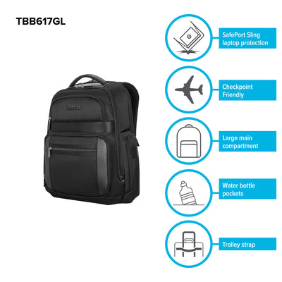 15"-16" Mobile Elite Checkpoint-Friendly Backpack | Targus